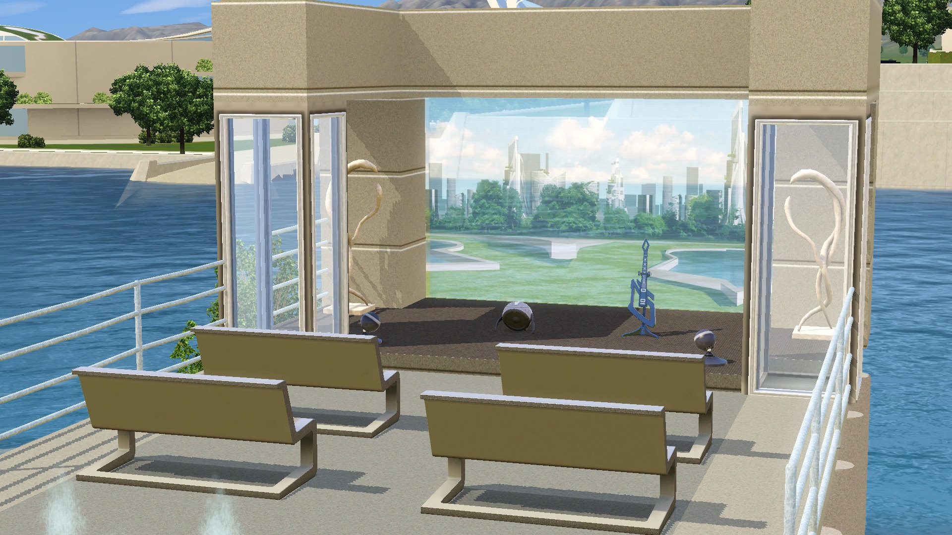 Mod The Sims - Reflections- mini concert park