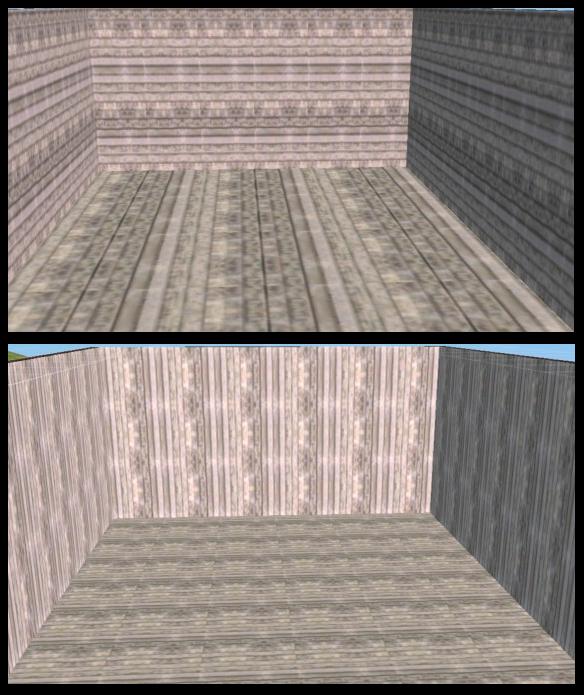 Mod The Sims - Old Style Set (wall/Floor)