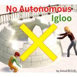 Mod The Sims - No Autonomous Build Igloo／Snowman／SnowAngel