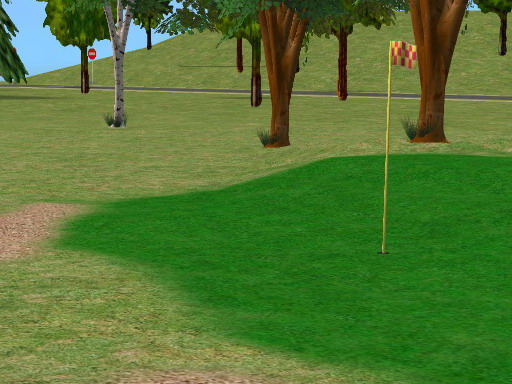 Mod The Sims - A golf bag and other golf related items(3 new meshes)....
