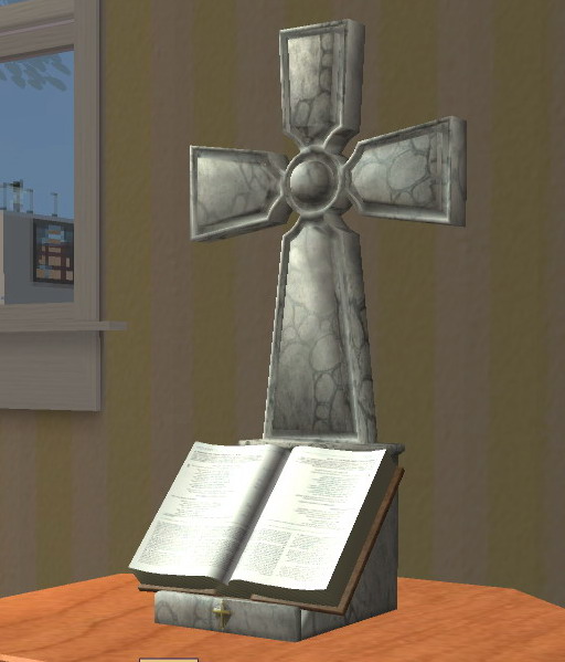 Mod The Sims - A Celtic style cross that has over 130 scriptures ...