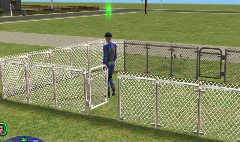 Mod The Sims - *UPDATED WITH GATES* A Chain Link Fence! (New Mesh)
