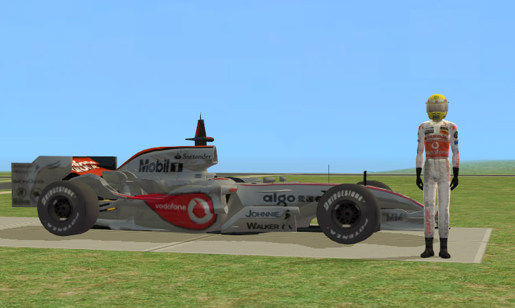 Mod The Sims - A Mclaren Formula 1 Racer with helmet and a Lewis ...