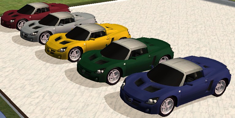 Mod The Sims - Mesh EP Ready: NFS Speedster with 4 recolors