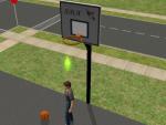 Mod The Sims - SimSporty" Basketball and Goal set