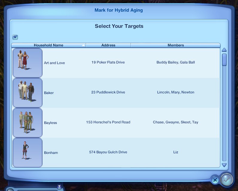 Mod The Sims - Aging Manager