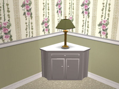 Mod The Sims - Corner Table Cabinets