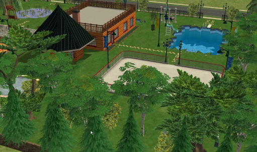 Mod The Sims - DA Social Club Park and Community Centre