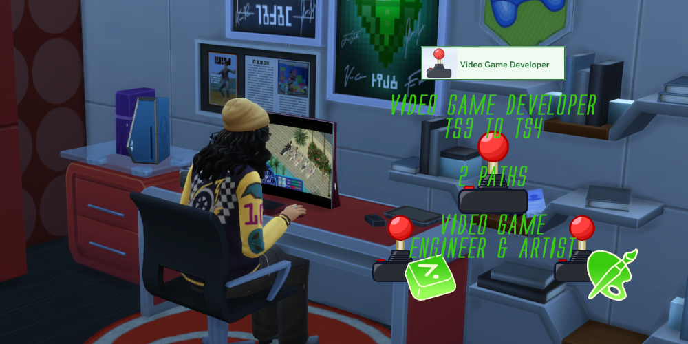 Mod The Sims - Video Game Developer Career TS3 To TS4 Remake