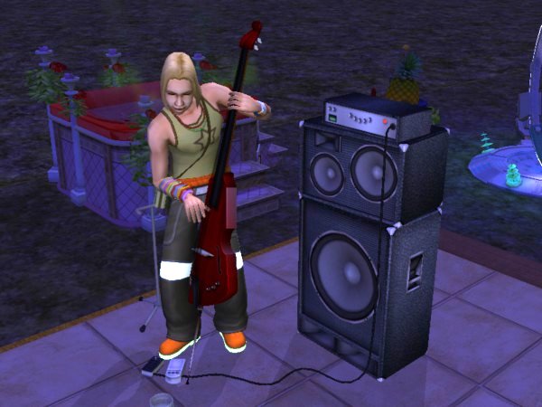 Mod The Sims - No Visual Effects While Playing... Guitar/Bass/Drums ...