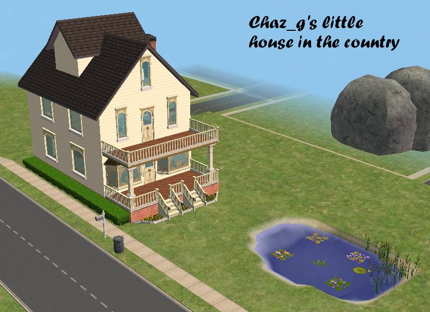 Mod The Sims - Little Storybook Yellow Country Cottage ~ Chaz_g