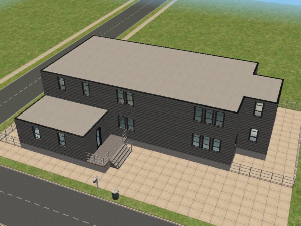 Mod The Sims - The Asylum.. built for playing "The Asylum Challenge" by ...