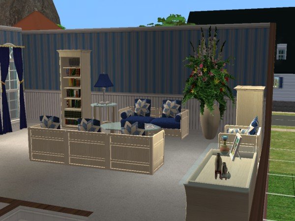 Mod The Sims - 2 Recolors of Petallotus's Living room set