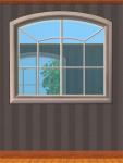 Mod The Sims - Two Tile Arched Window (Requested)