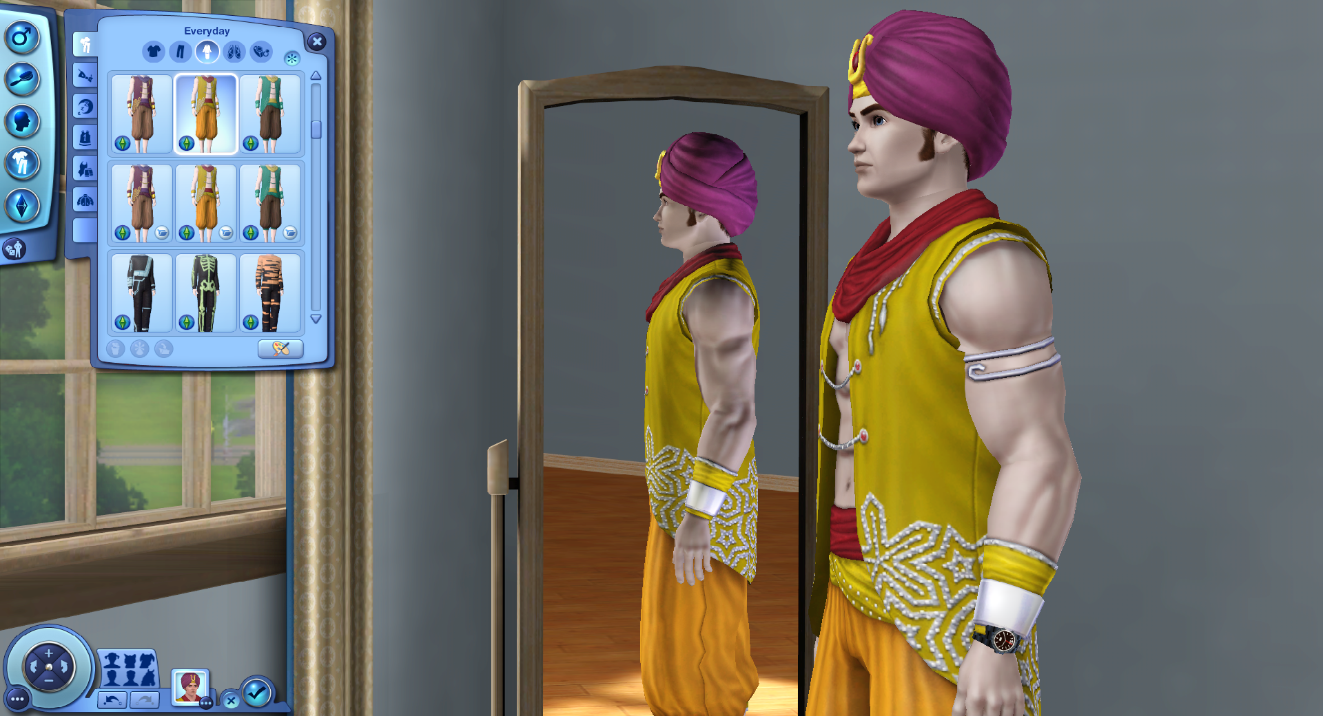 Mod The Sims - Developed Pectoral Muscles Morph for Male Nude Top (Part ...