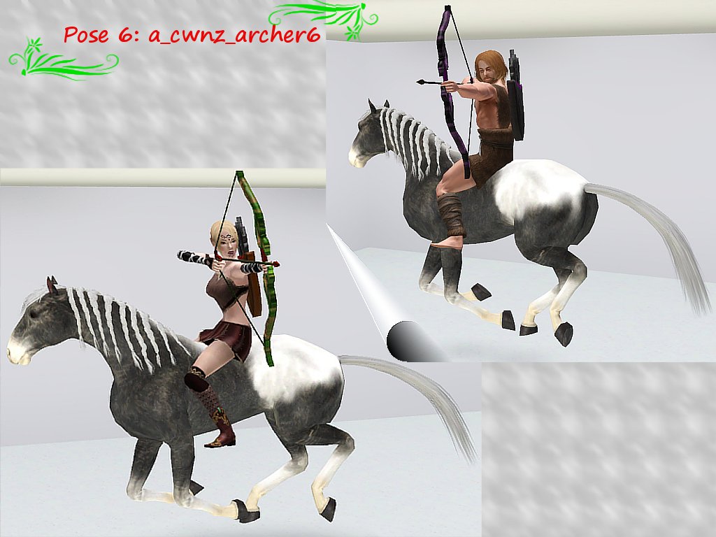 Mod The Sims - Archer Poses