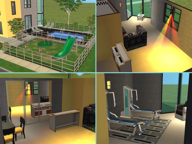 Mod The Sims - Sunny Block Apartments - NO CC