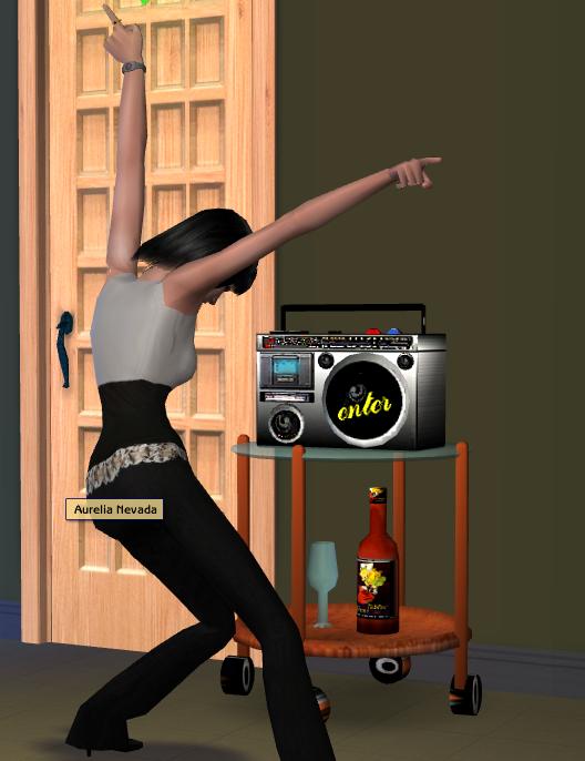 Mod The Sims - 3 hip hop booboxes for your dancing sims