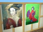 Mod The Sims - Geisha Paintings Set