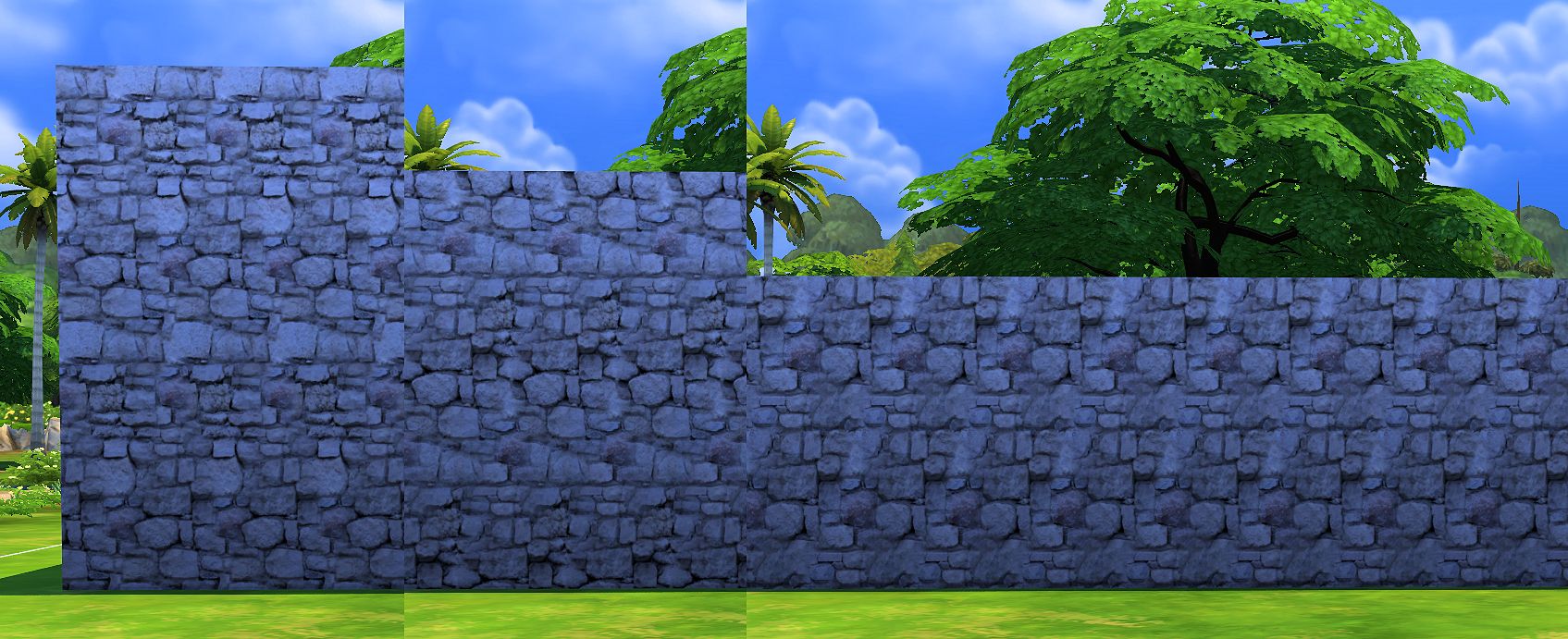 Mod The Sims - Stone wall