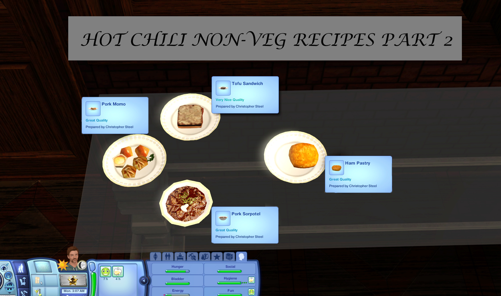 Mod The Sims - Hot Chili Plants, Ingredients and Recipes (Updated 18.5. ...
