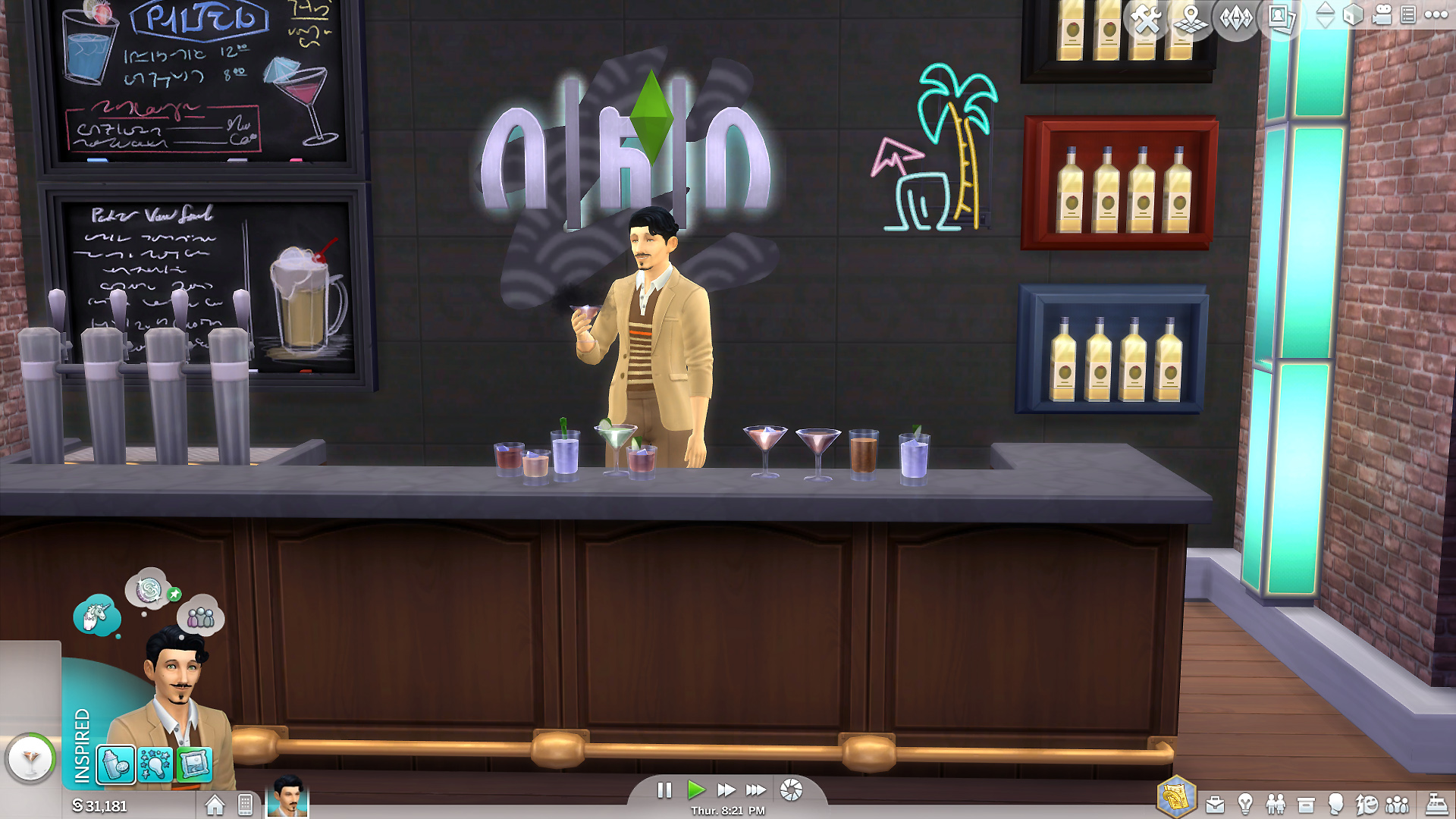 Mod The Sims Custom Bar Drinks By Icemunmun Sims 4 Drinks