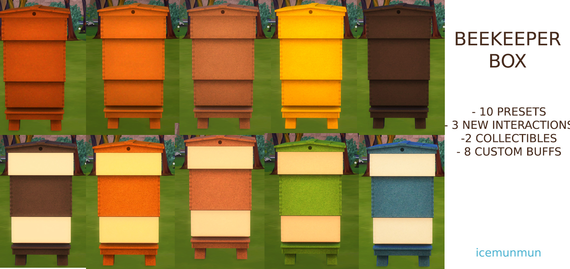 bee box sims 4