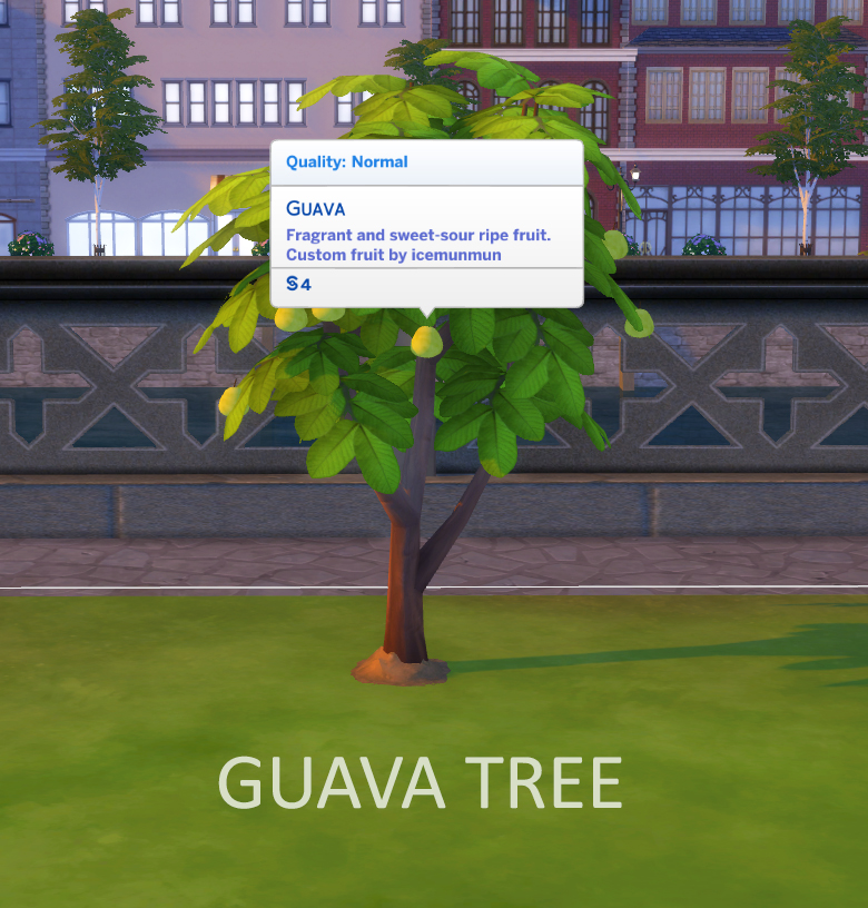Mod The Sims - Harvestable Season fruit tress - Mango, Guava, Plum
