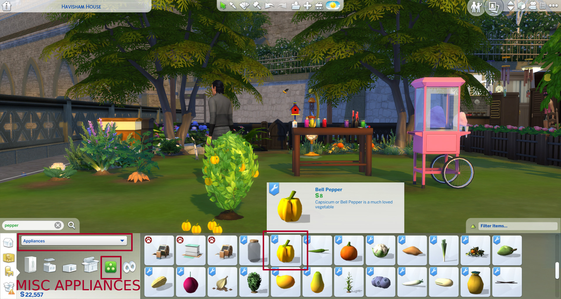 Mod The Sims - Harvestable Bell Pepper
