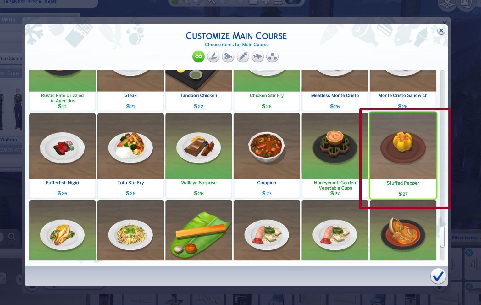 Mod The Sims - Custom Food Stuffed Pepper (Update - 9.7.2020)