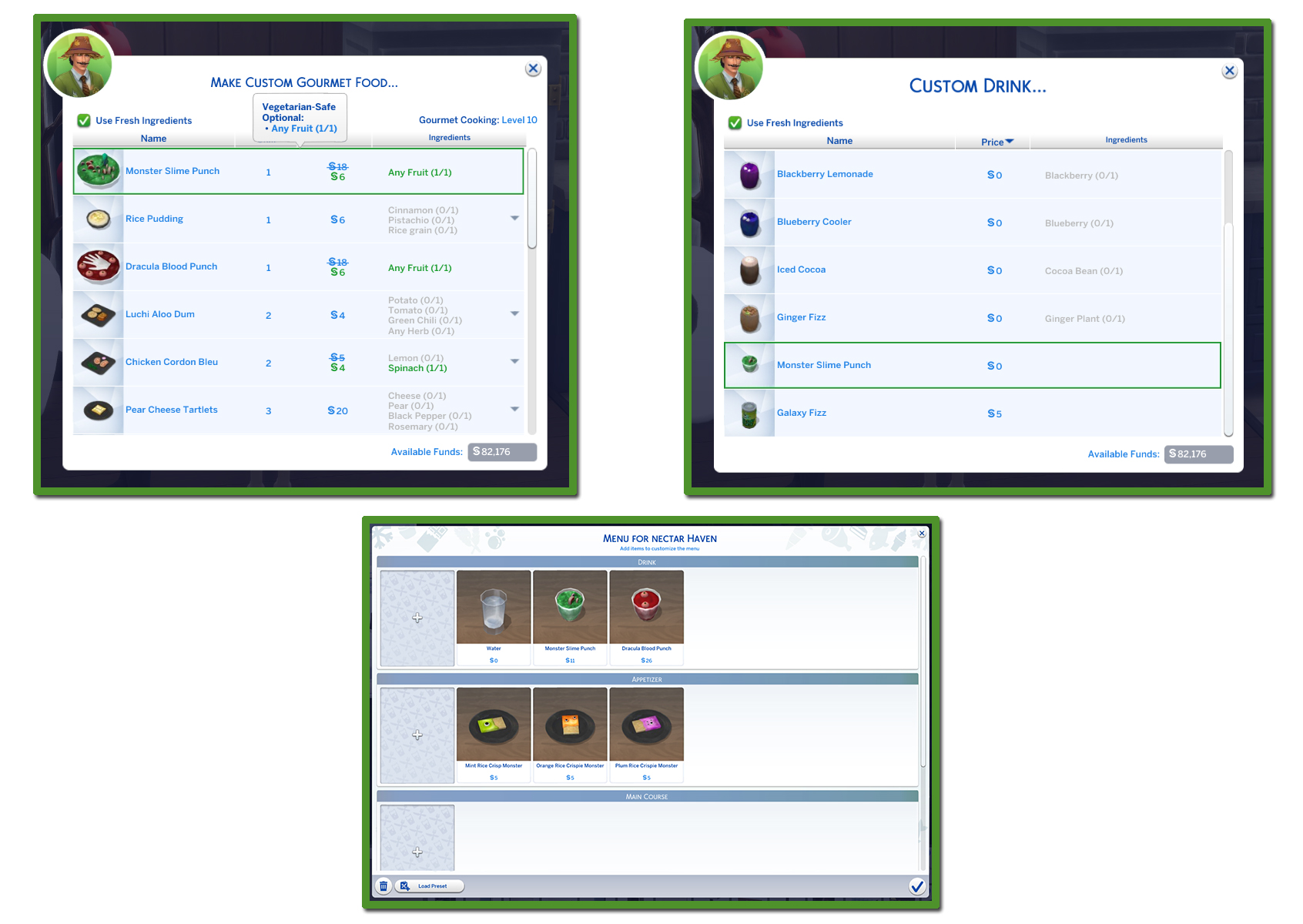 Mod The Sims - Monster Slime Drinkable Punch