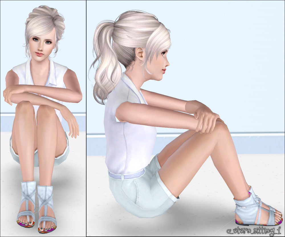 Mod The Sims Sugarly Sweet Sit Pose Set