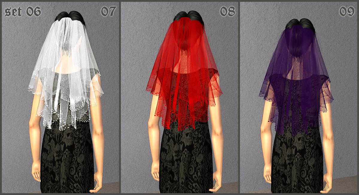 Mod The Sims - Fashion story from Heather. Wedding. Charm of Gothic ...