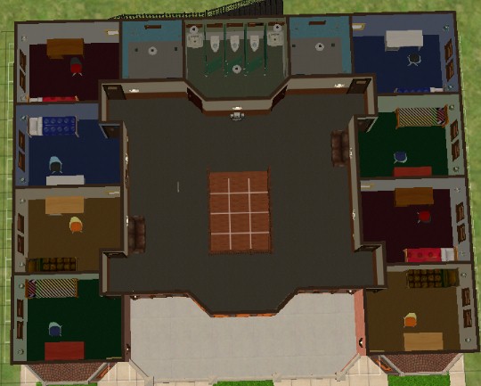 Mod The Sims - Lang Hall Dorm