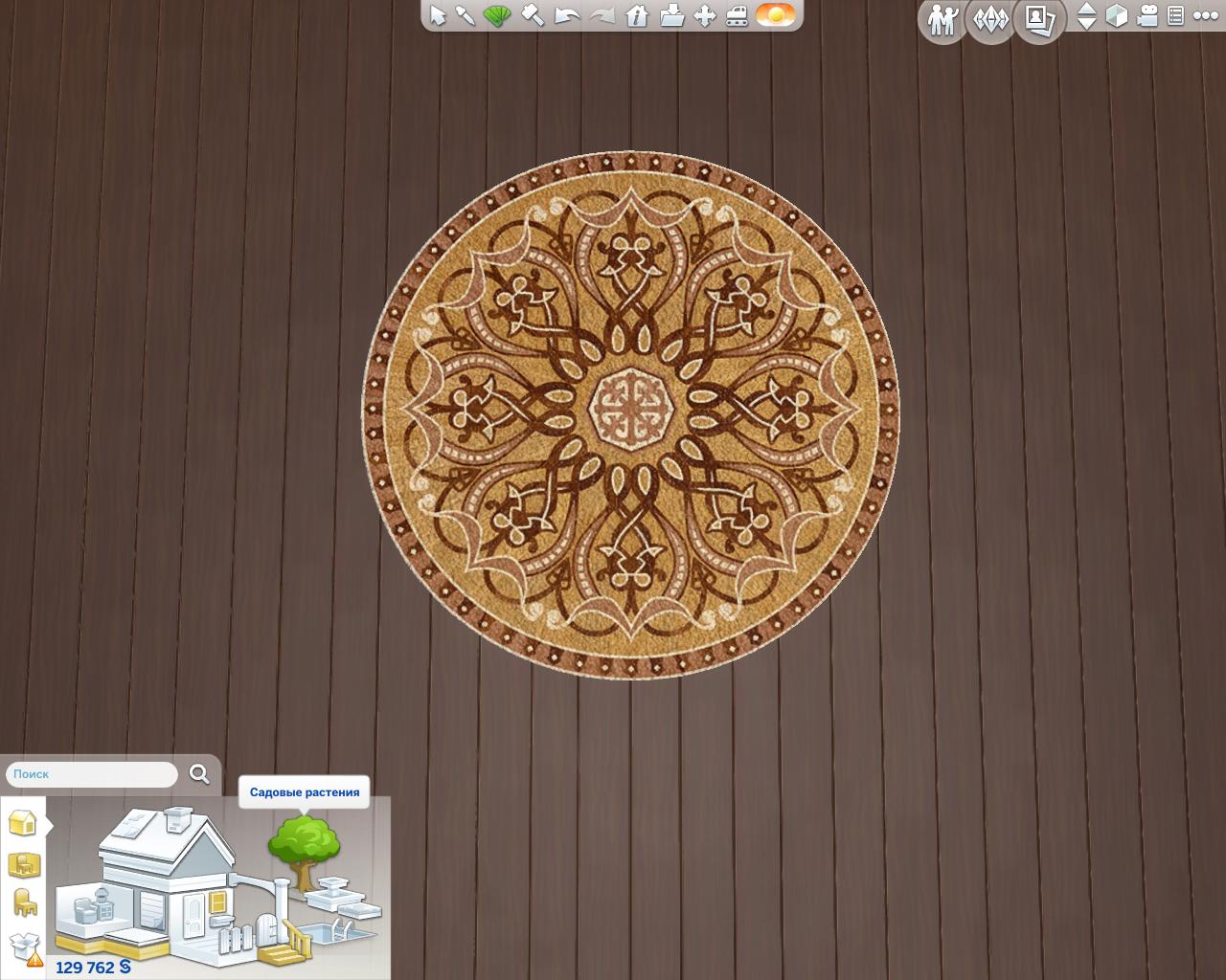 Mod The Sims - Round rug "Exquisite 2"