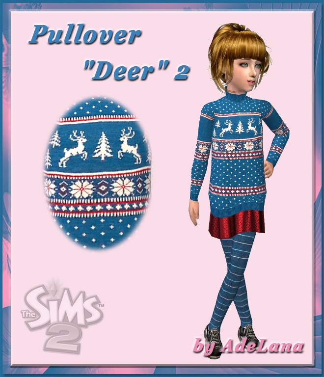 Mod The Sims - "Deer" - Clothing set for children.