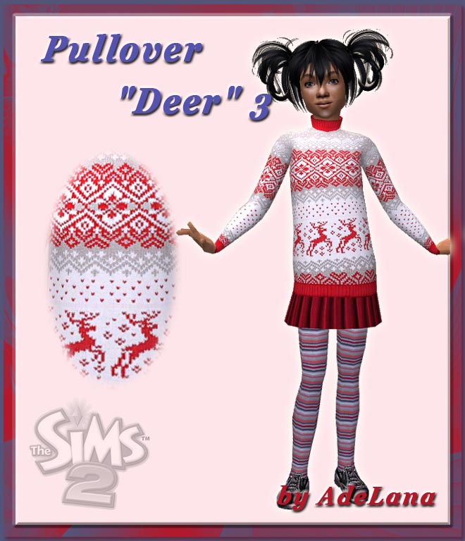 Mod The Sims - "Deer" - Clothing set for children.