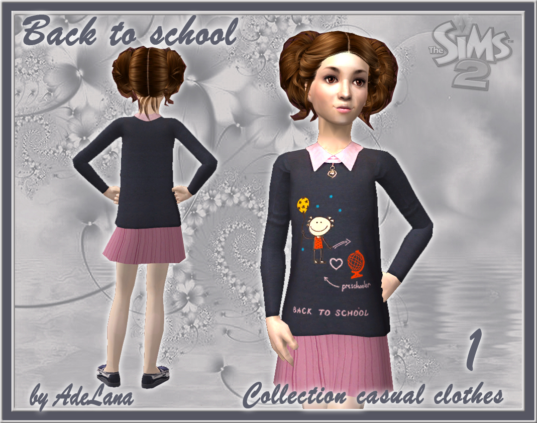 Mod The Sims - School collection - "Back to school"