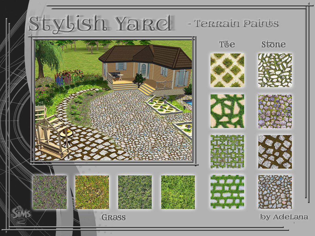 Mod The Sims - Stylish Yard - Terrain Paints