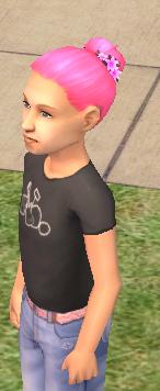 Mod The Sims - "Complete" Pink Hair Set