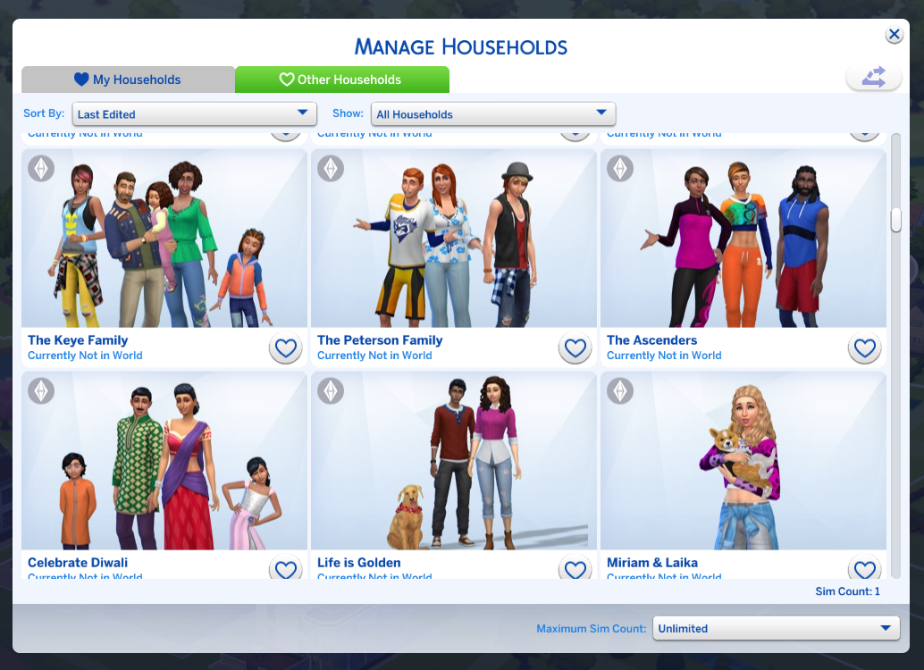 Mod The Sims - The Maxis Fixed Lore Save File