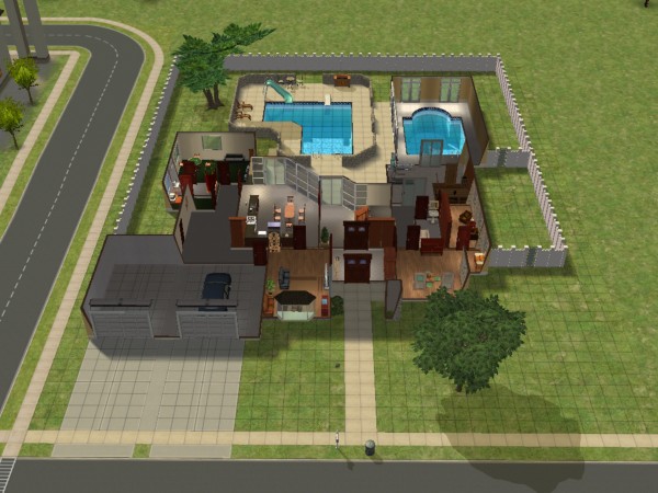 Mod The Sims - A New Life. The House From The Level In Hitman: Blood Money