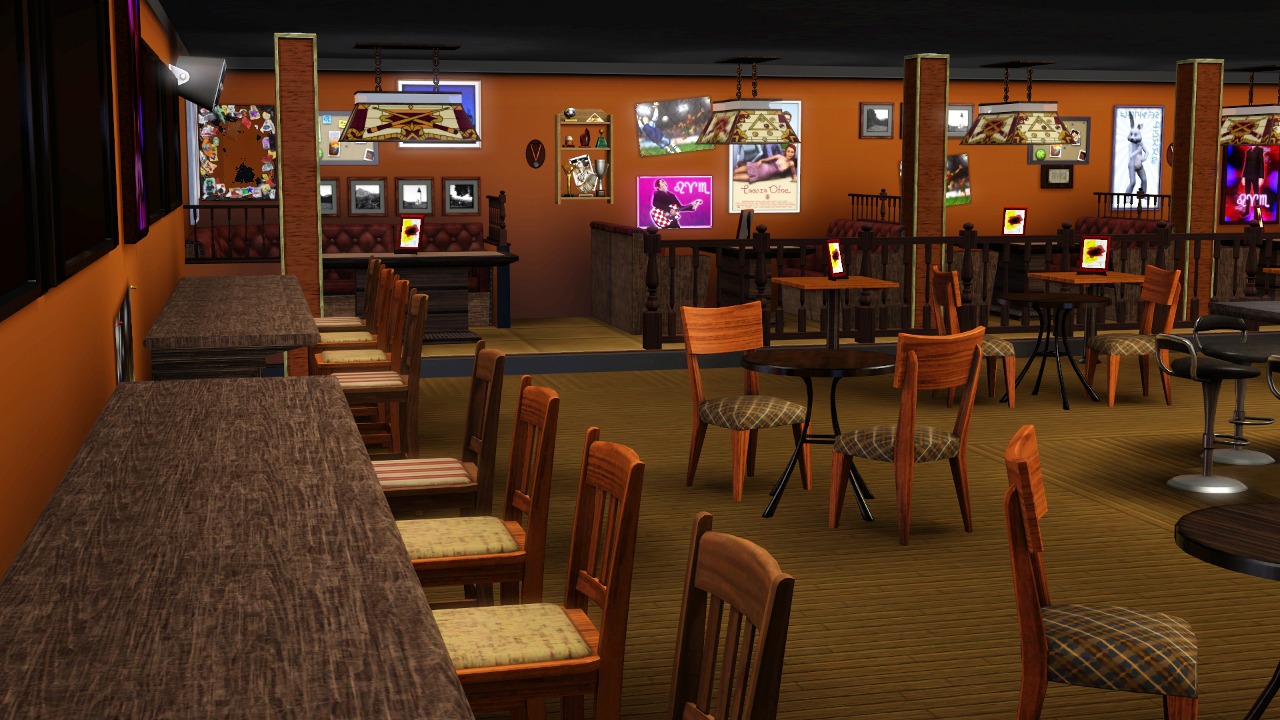 sims 3 bar