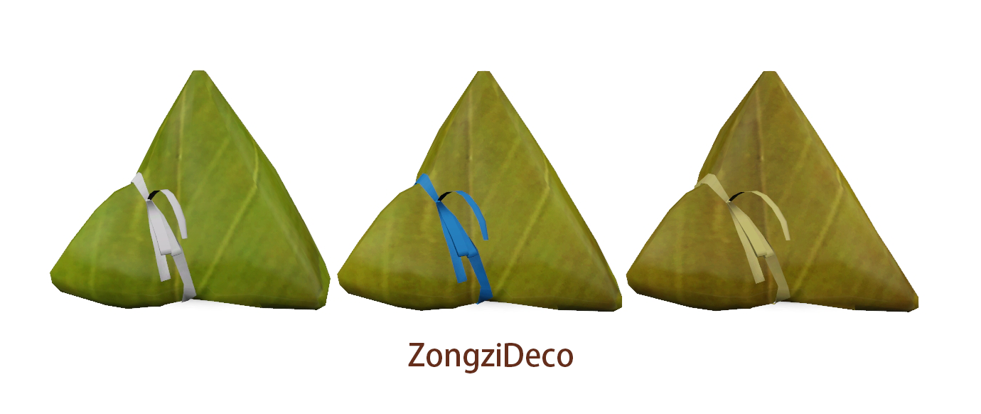 Mod The Sims - Zongzi (Decoration)