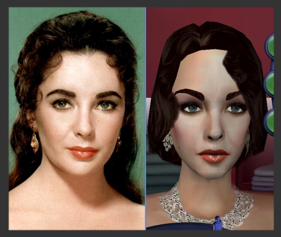 Mod The Sims - Elizabeth Taylor