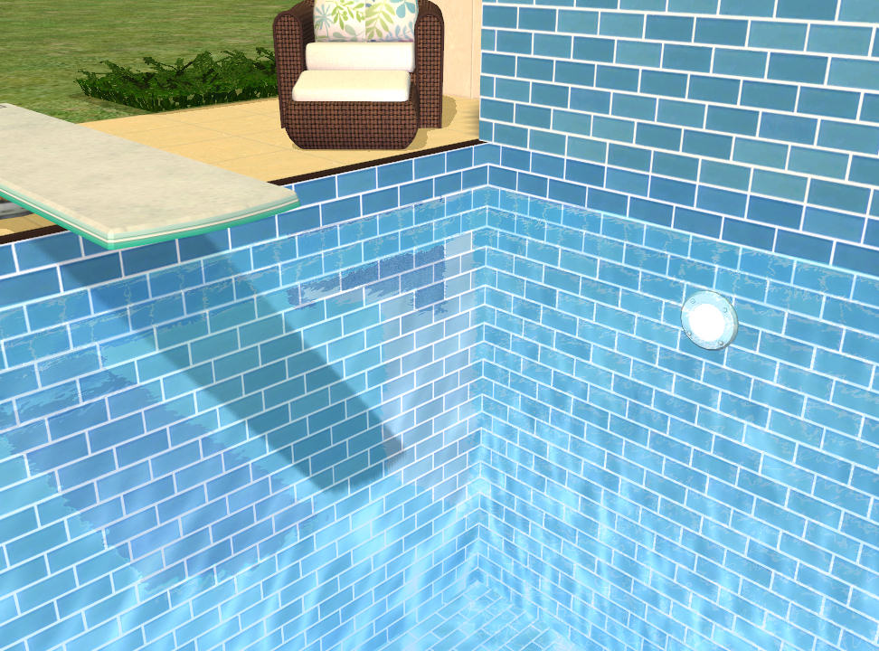 Mod The Sims - Frosted Glass Subway Tiles - 44 colors!
