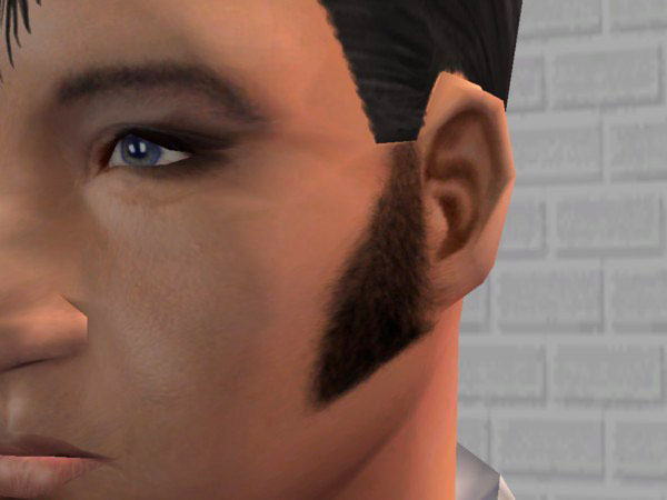 sideburns elvis