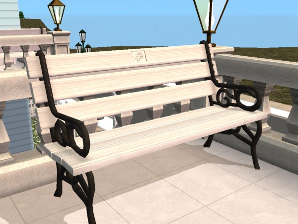 Mod The Sims - White Benches