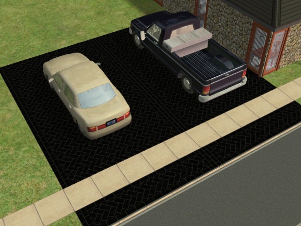 Mod The Sims - Four Recolors of the Brick Driveway