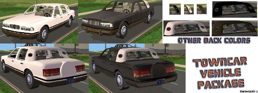 Mod The Sims - Simfantastic 2's Vehicle Mania! 6 cars with many recolors!
